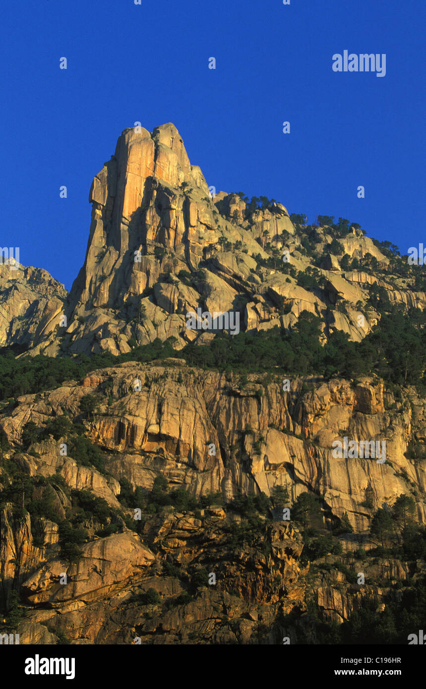 France, Corse du Sud, Needles of Bavella Stock Photo - Alamy