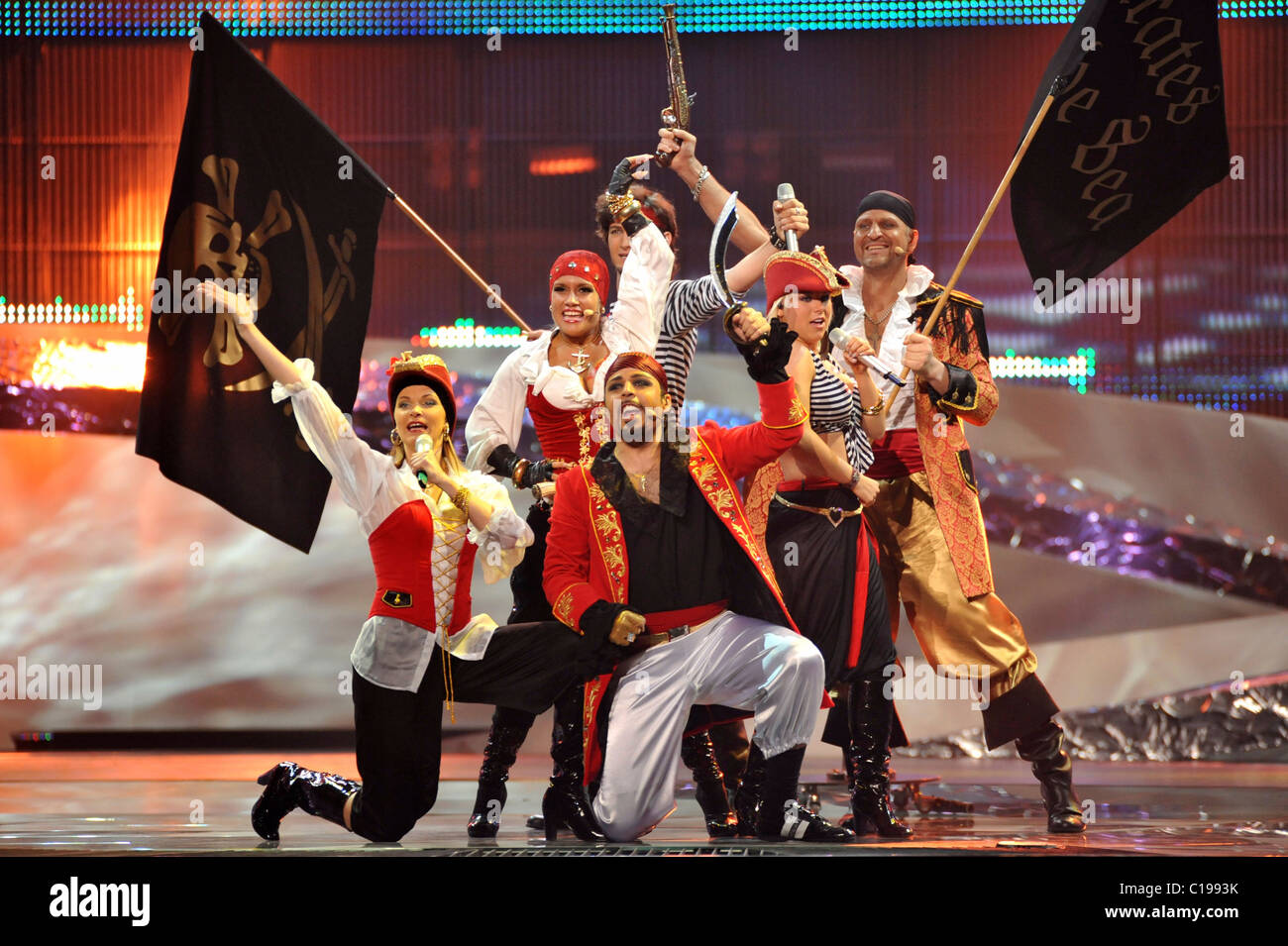 ESC Eurovision Song Contest, first dress rehearsal for the final ...