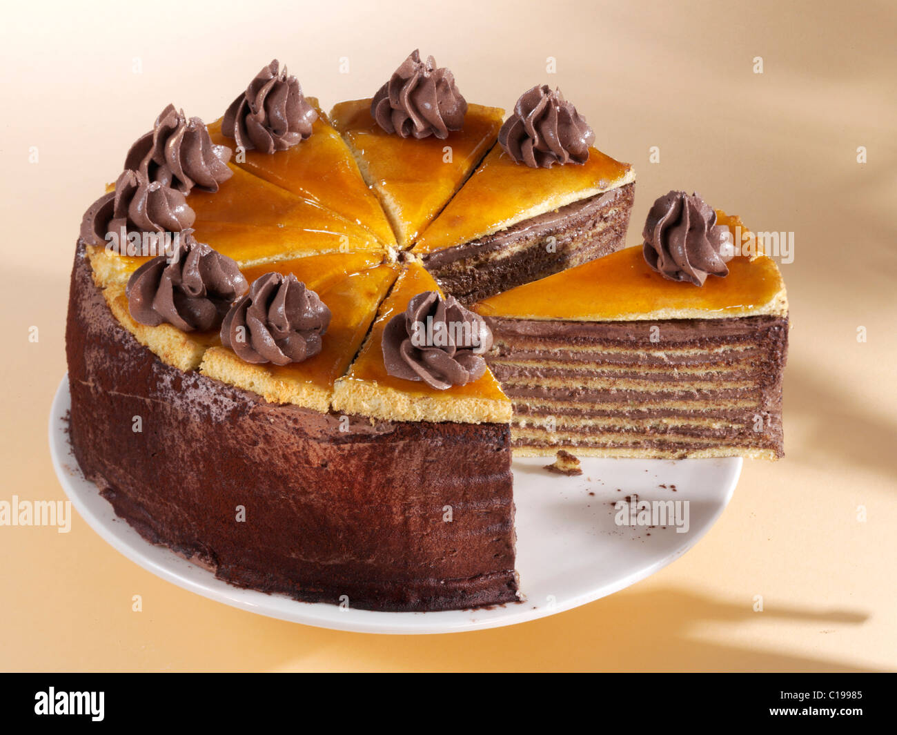 Hungarian cake hi-res stock photography and images - Alamy