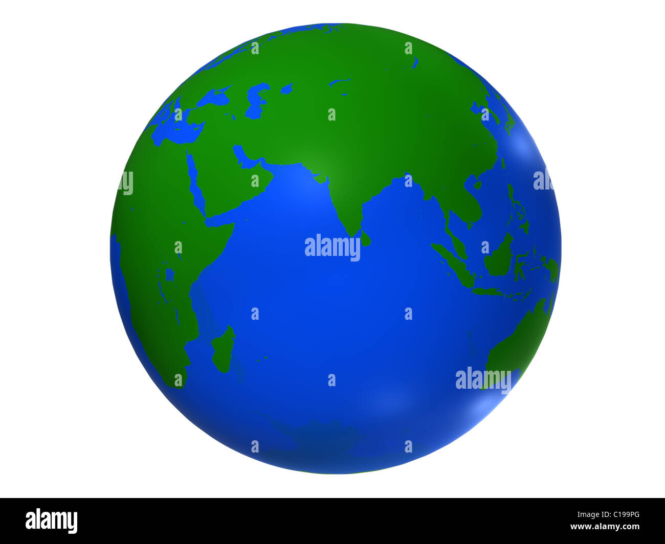3d rendering of world globe Stock Photo - Alamy