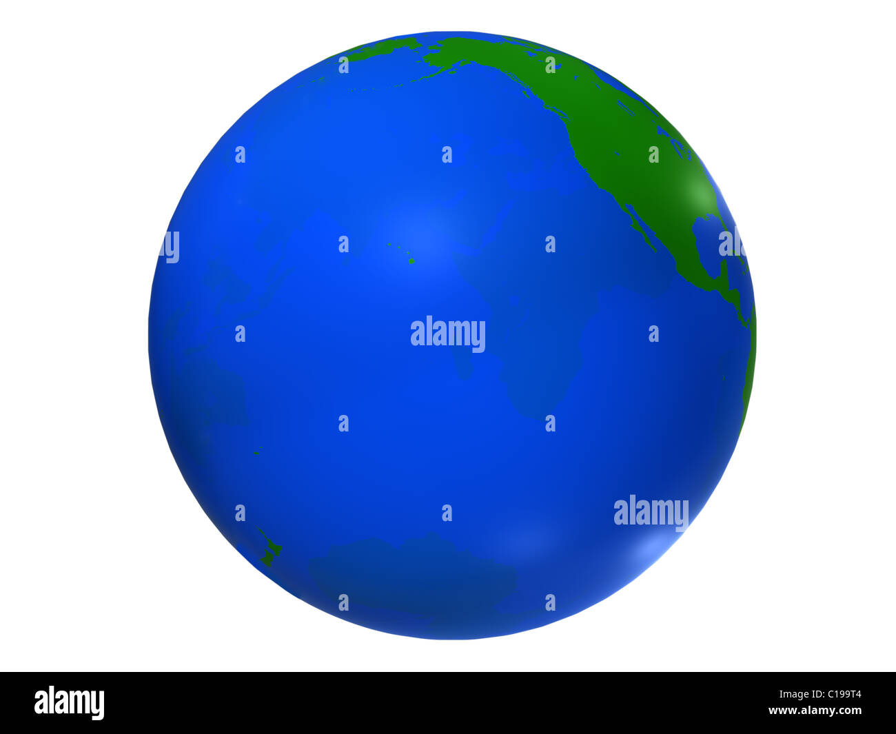 3d rendering of world globe Stock Photo - Alamy