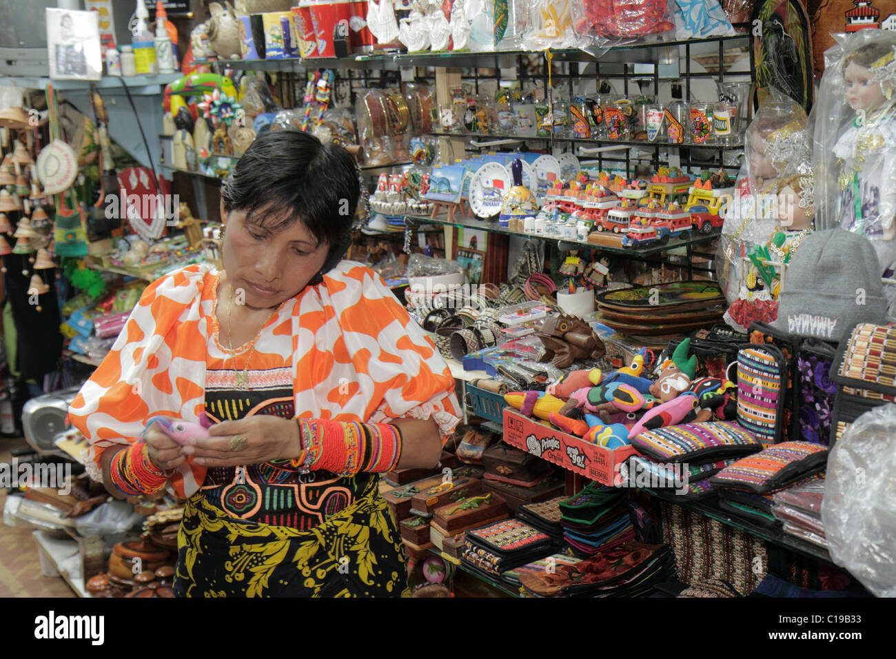 Panama Panama City,Balboa,Centro de Artesenias,shopping shopper ...