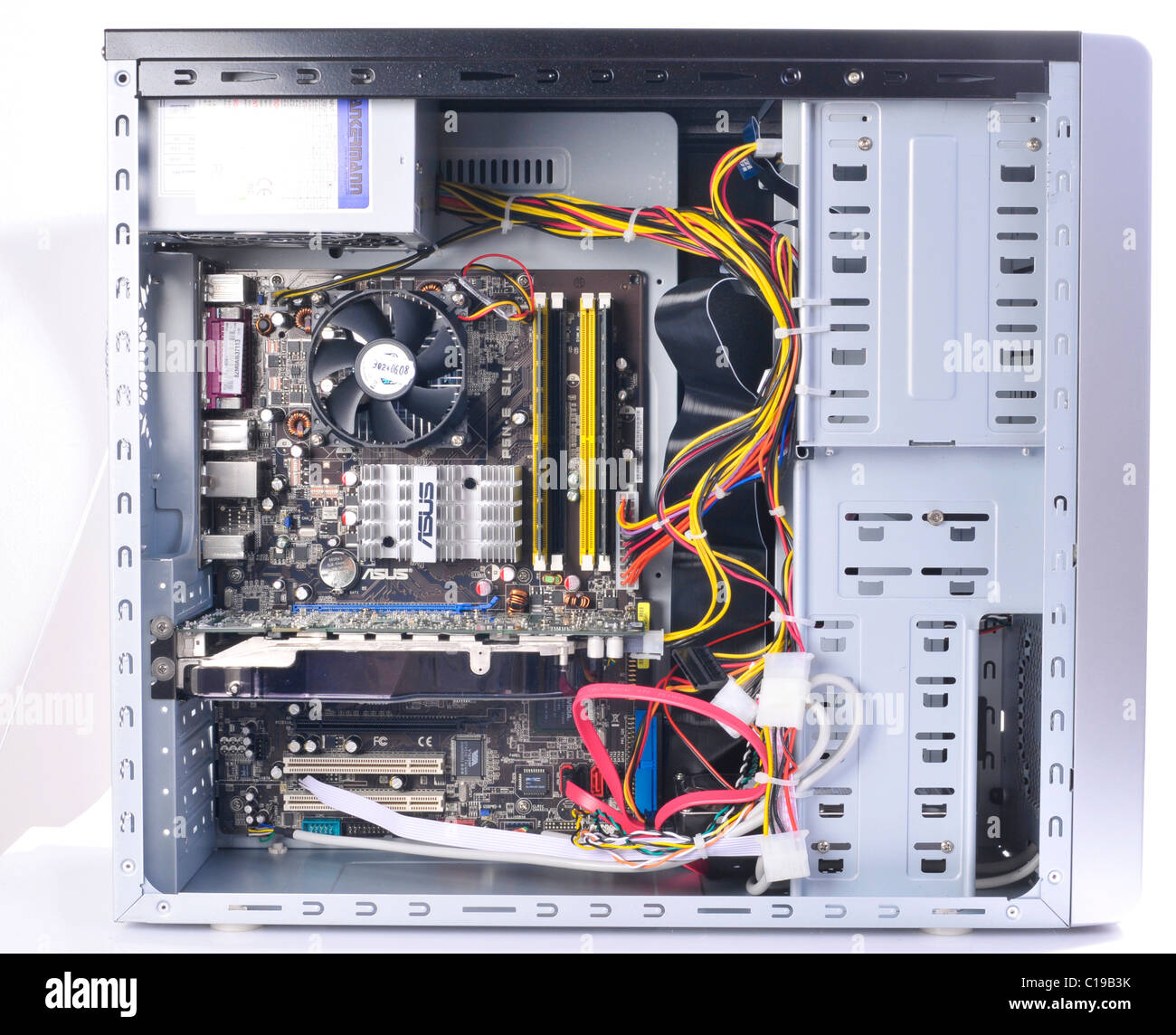 Computer, interior view Stock Photo - Alamy