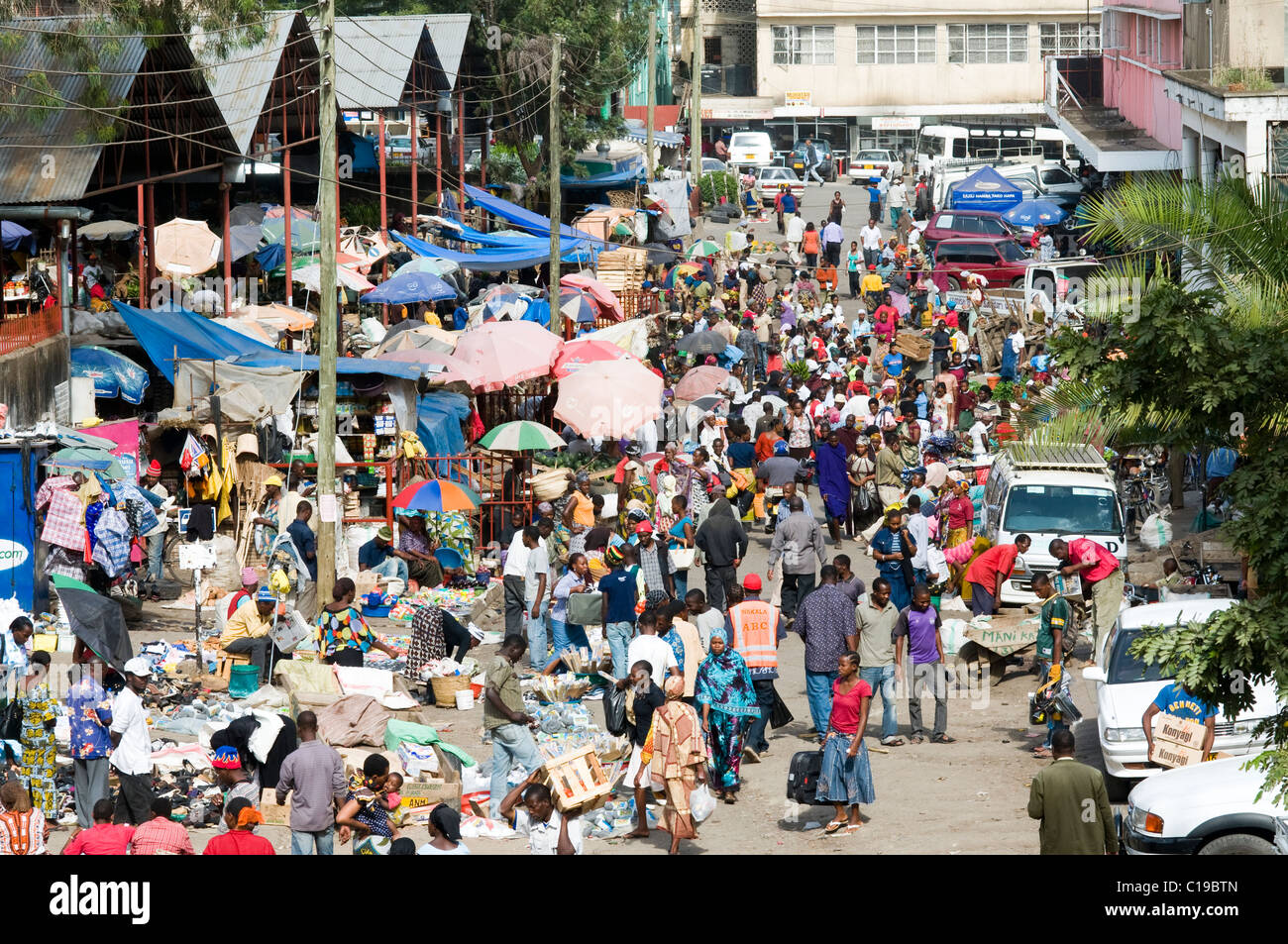 Central Market, Arusha, Tanzania Stock Photo - Alamy