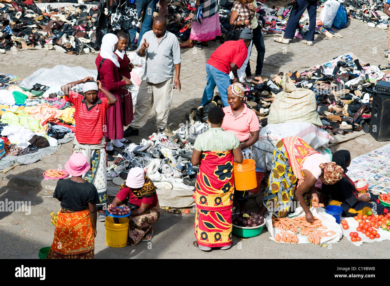 Central Market, Arusha, Tanzania Stock Photo - Alamy