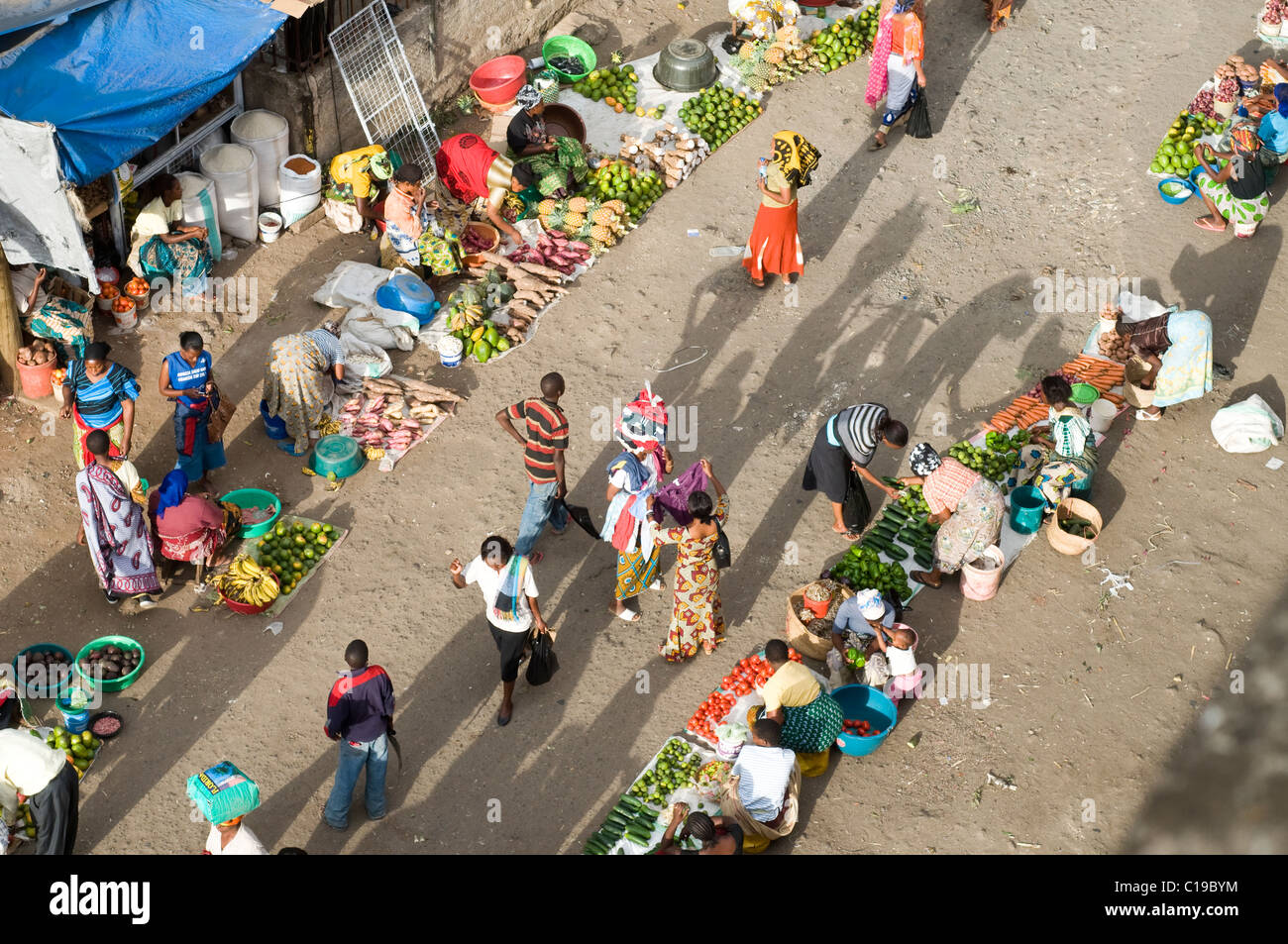 Central Market, Arusha, Tanzania Stock Photo - Alamy