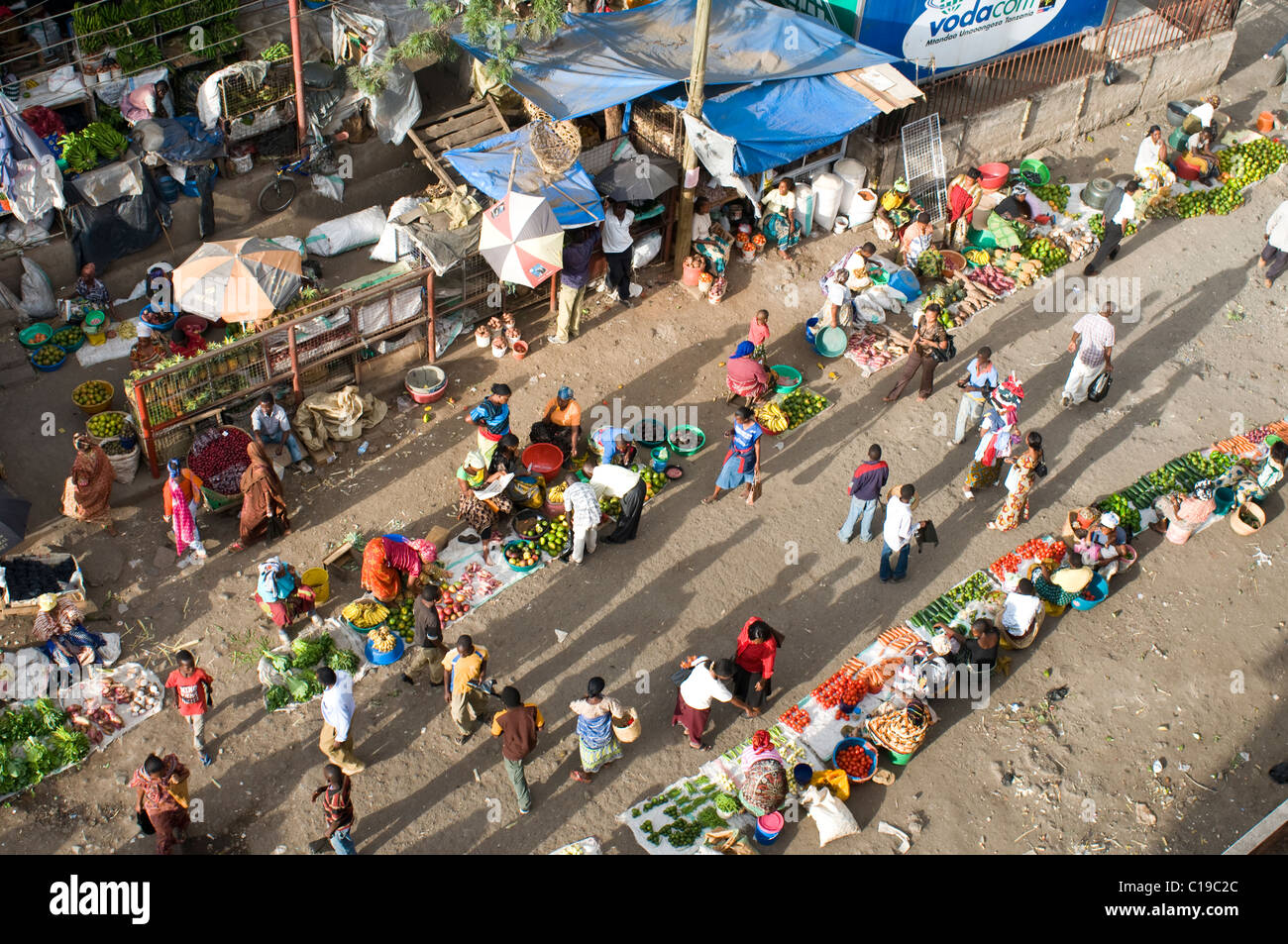 Central Market, Arusha, Tanzania Stock Photo - Alamy
