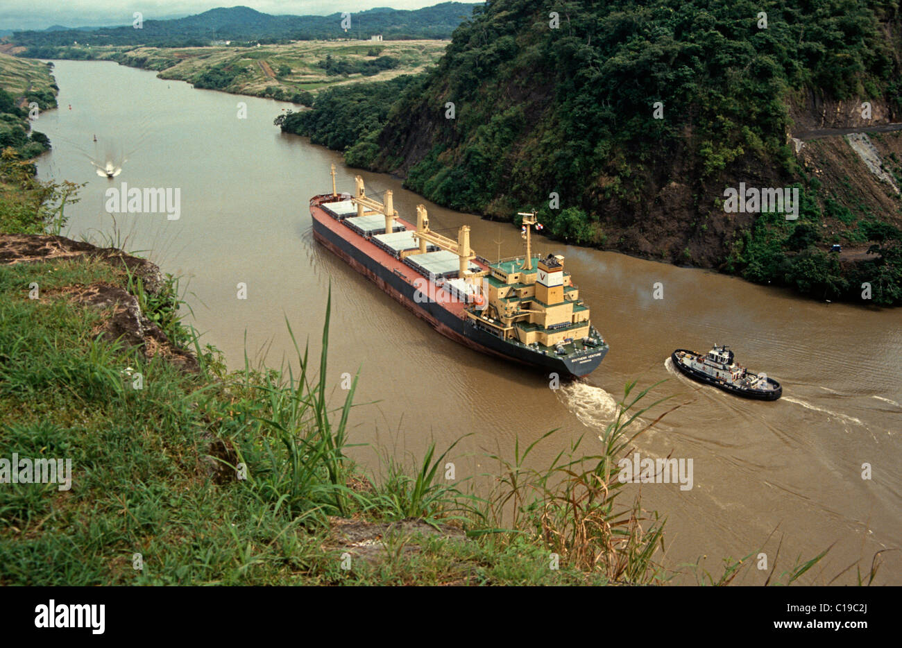 Panama Canal, Panama, Central America Stock Photo - Alamy