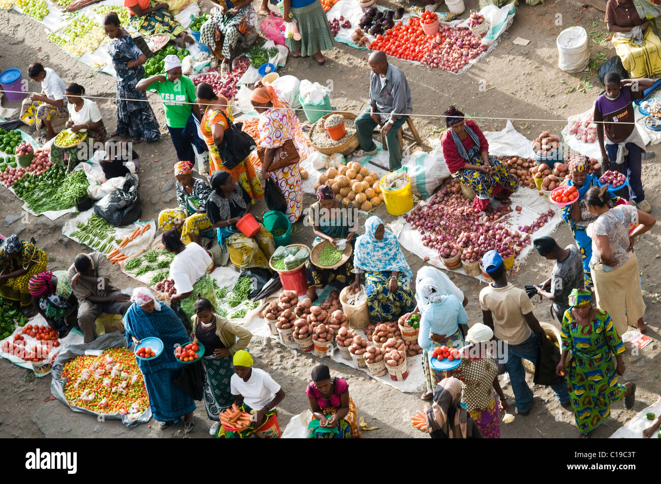 Central Market, Arusha, Tanzania Stock Photo - Alamy