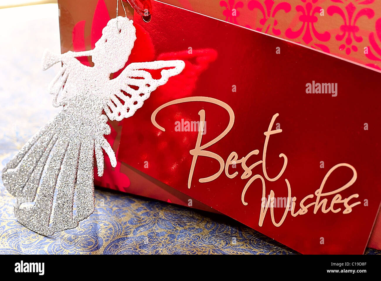 Angel present hi-res stock photography and images - Alamy