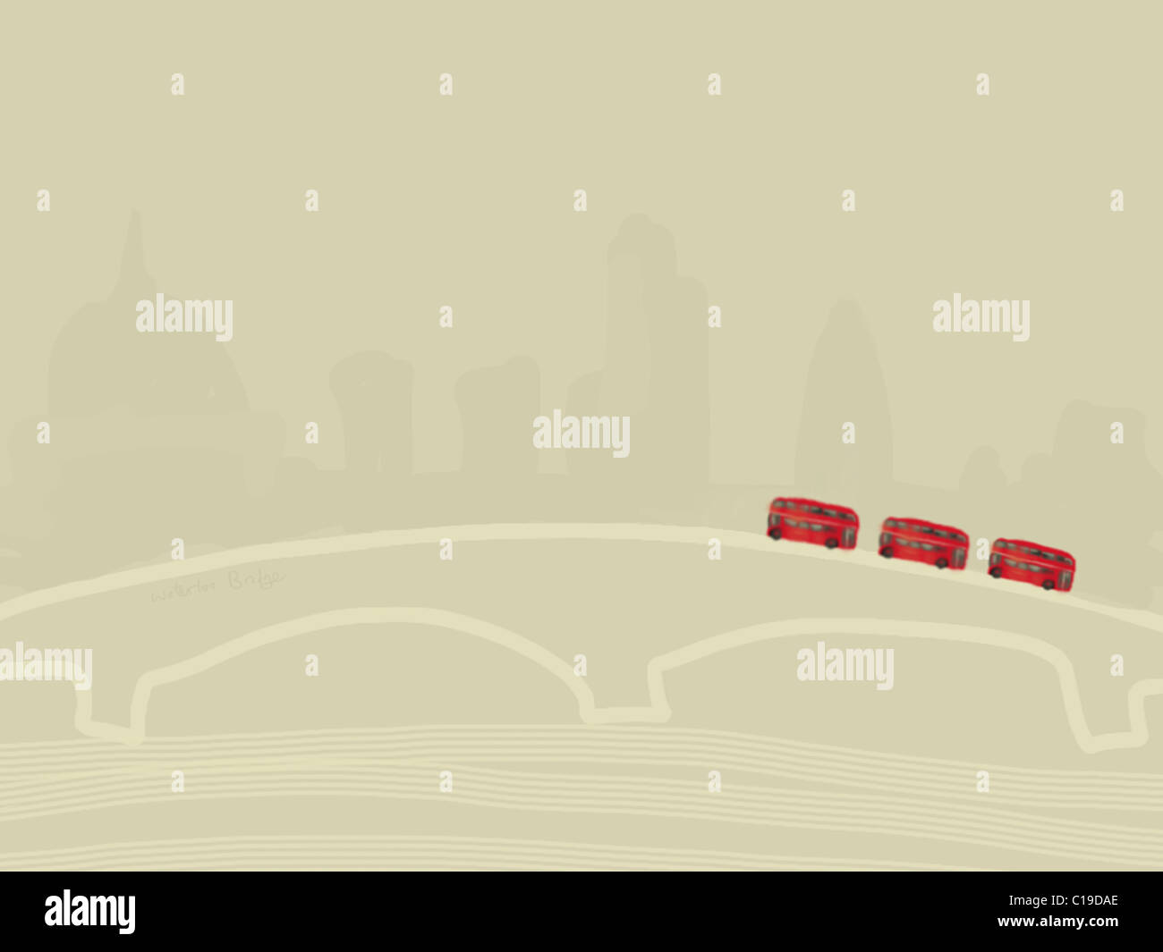 3 london buses hi-res stock photography and images - Alamy