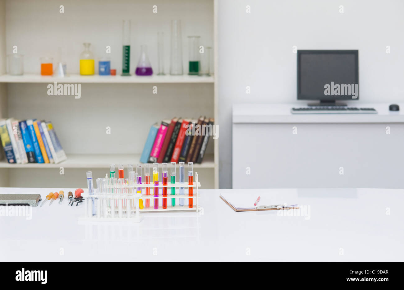 Interiors of a laboratory Stock Photo - Alamy