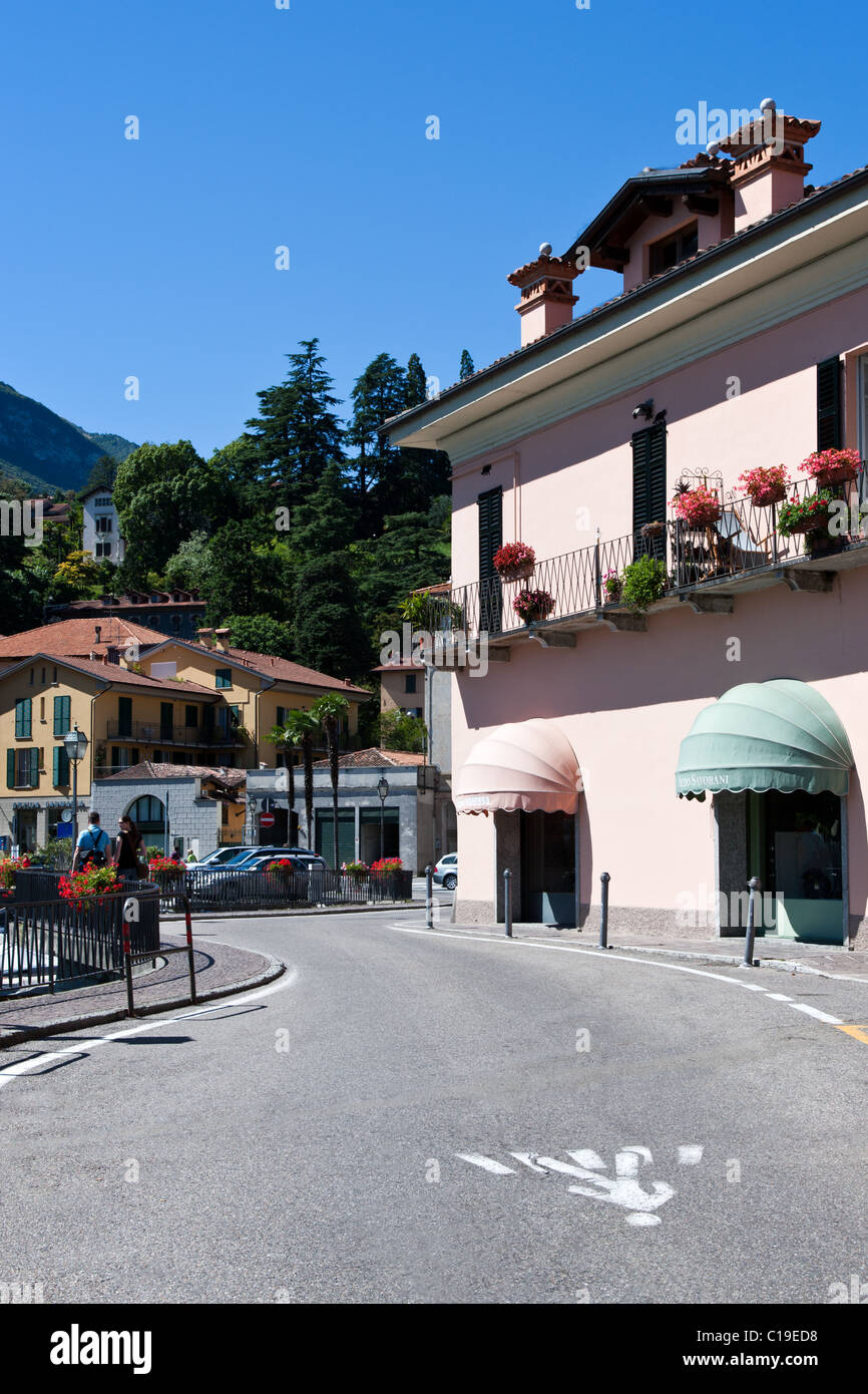 Italy, Como Lake, the country center of Lenno Stock Photo - Alamy