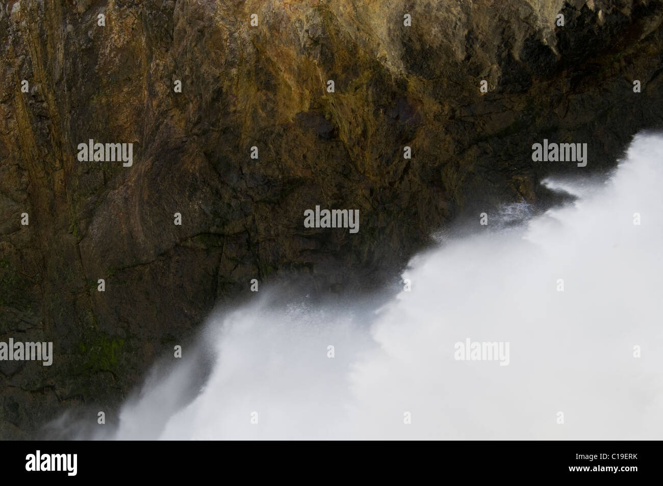 Yellowstone River Canyon,Lower Falls,Artist & Observation Platform,Drop ...