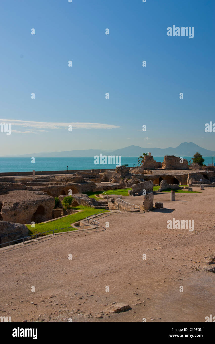 Tunisia carthage ruins hi-res stock photography and images - Alamy
