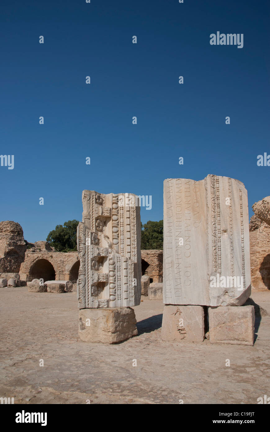 Carthage ruins hi-res stock photography and images - Alamy