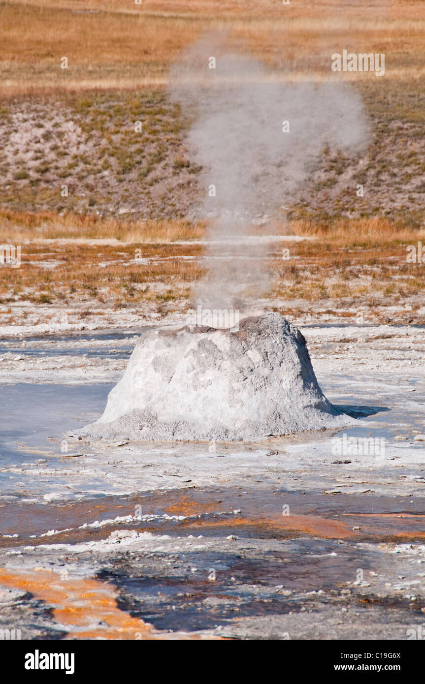 Behive Geyser,Geyser Hill,Views from Old Faithful Inn, Sulphurous ...