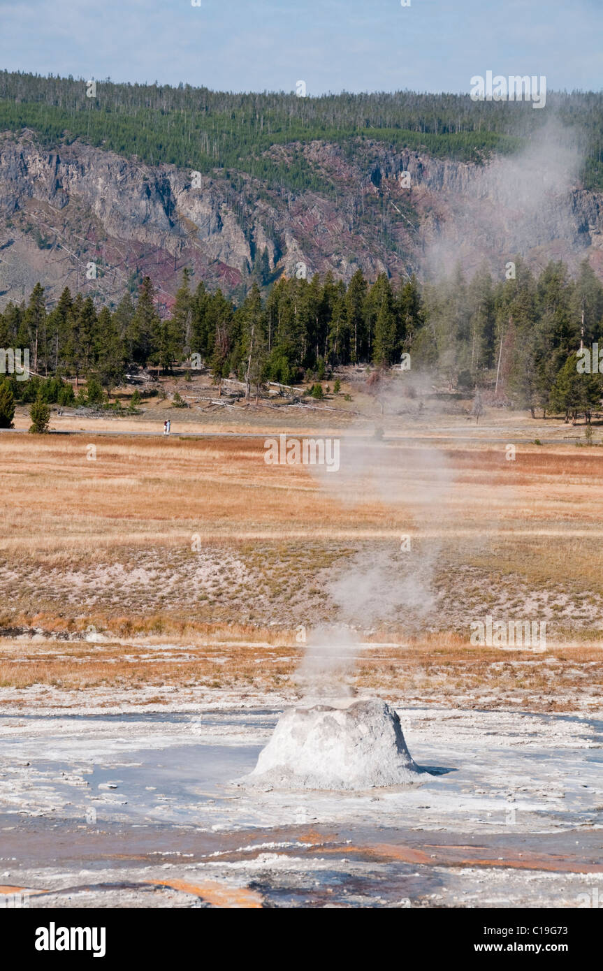 Behive Geyser,Geyser Hill,Views from Old Faithful Inn, Sulphurous ...