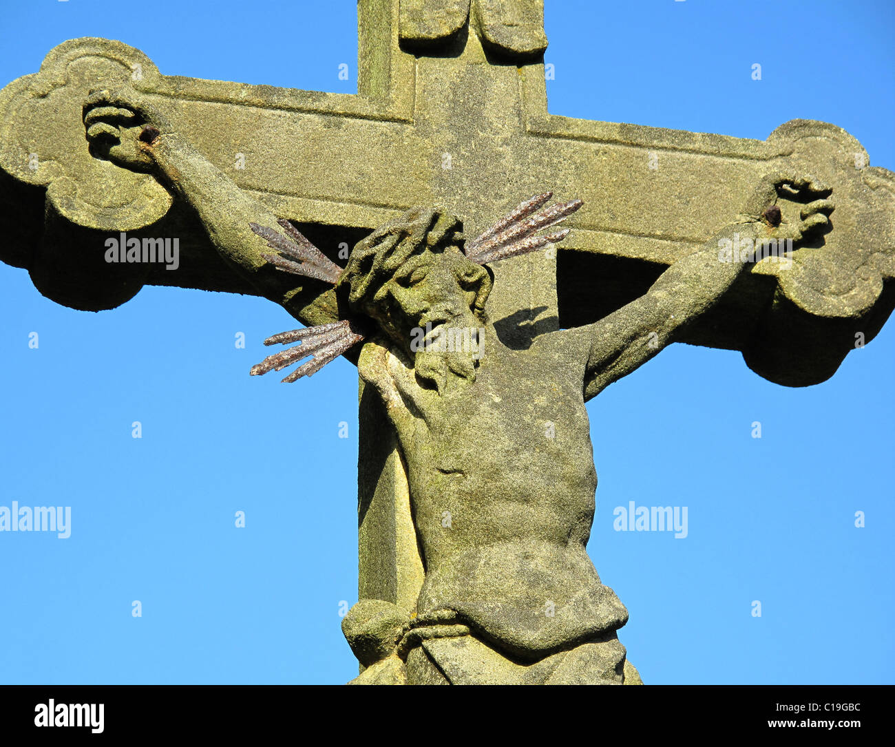 Jesus christ crucifixion sculpture hi-res stock photography and images ...