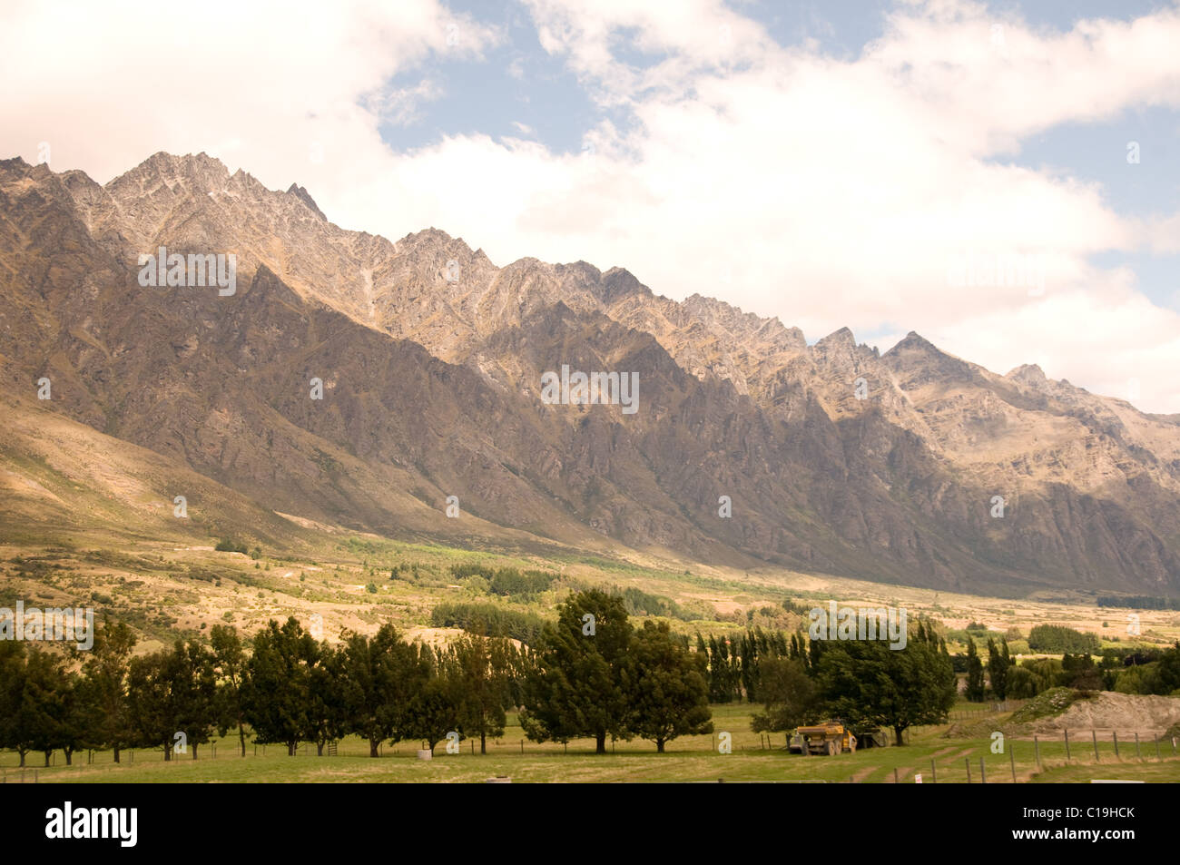 the remarkables, queenstown, new zealand Stock Photo - Alamy