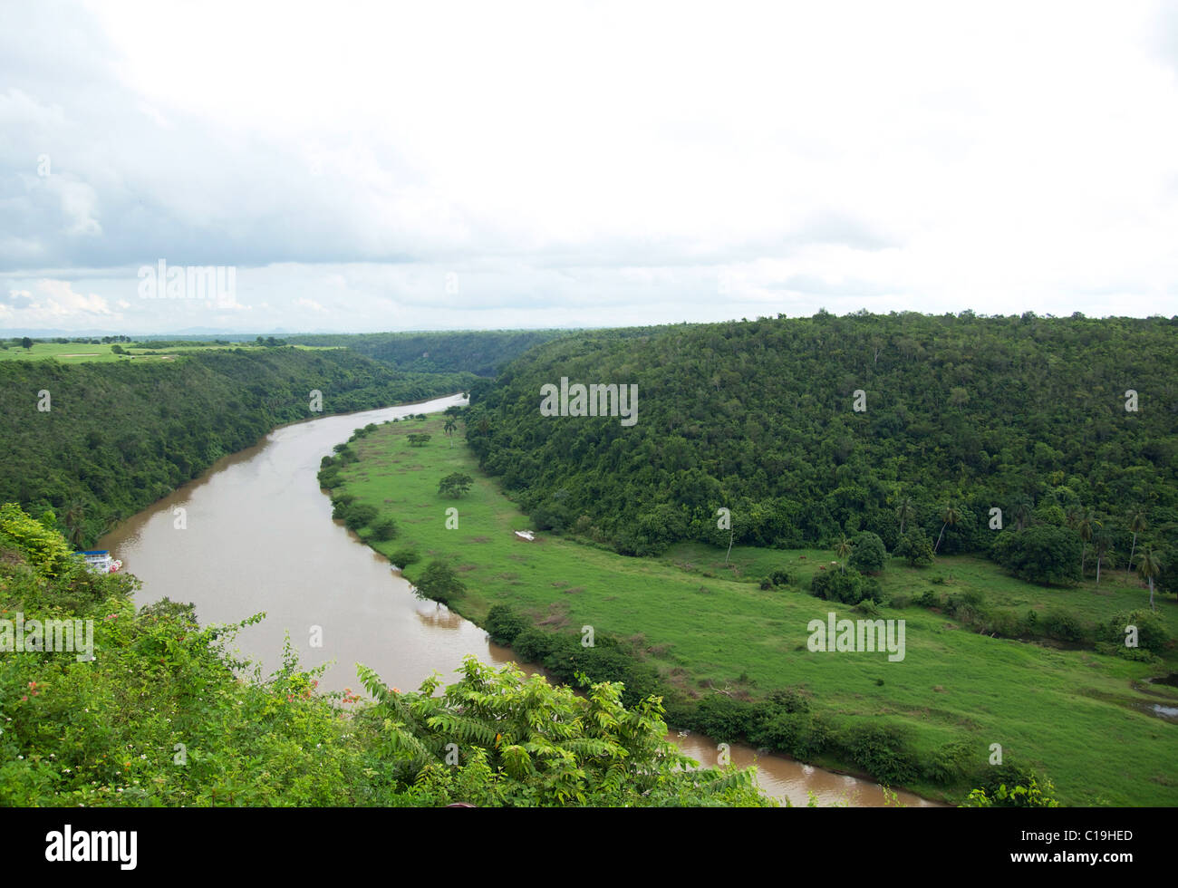 Tropical river Chavon, Dominican Republic Stock Photo - Alamy