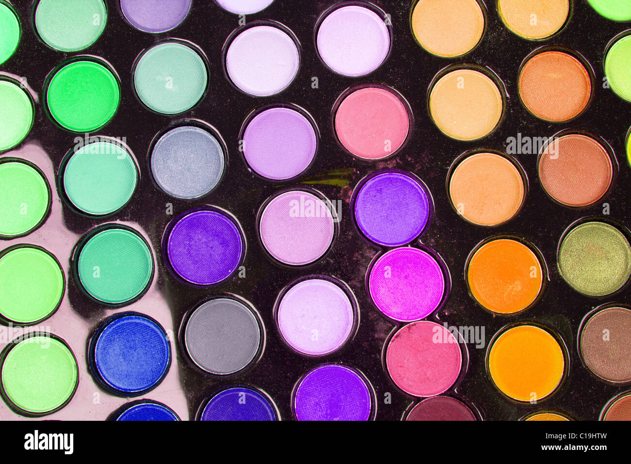 Multicolor eyeshadow palette hi-res stock photography and images - Alamy
