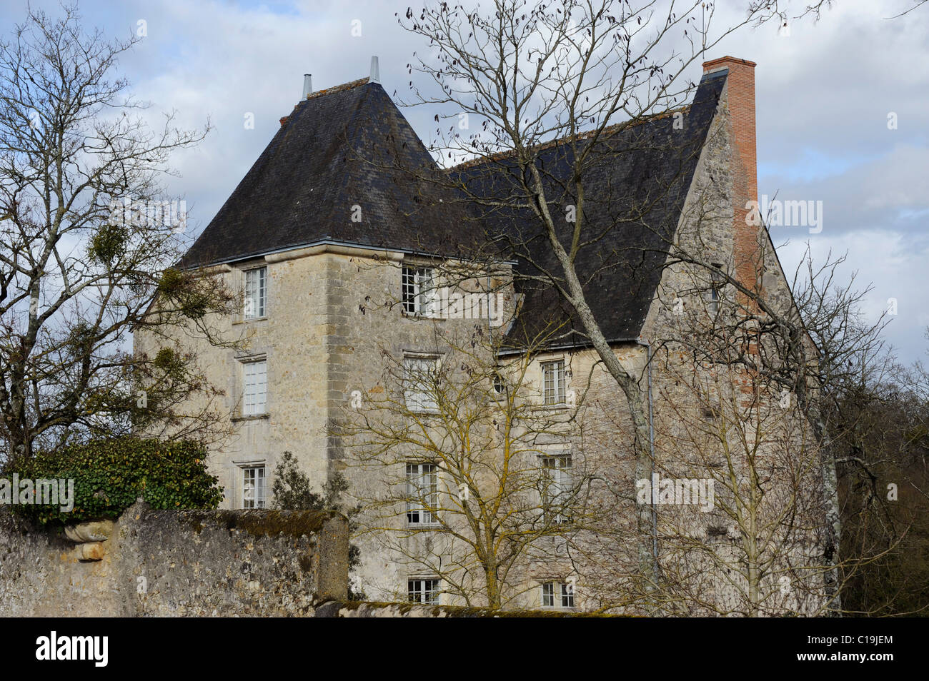 Sache castle,Honore de Balzac museum,Sache,Loire valley,Indre-et-Loire ...