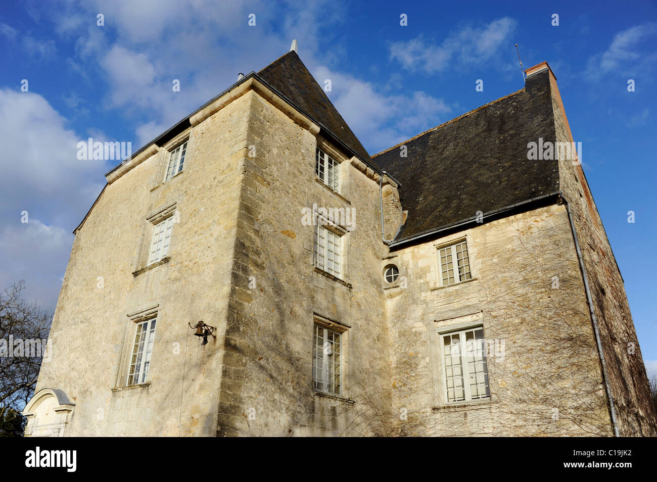 Sache castle,Honore de Balzac museum,Sache,Loire valley,Indre-et-Loire ...