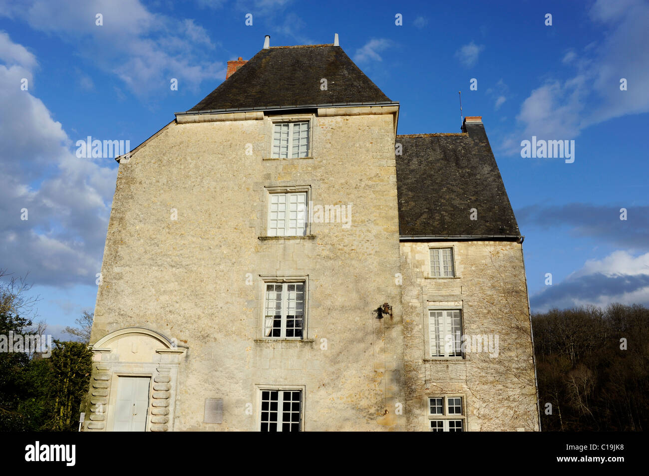 Sache castle de balzac loire museum sache hi-res stock photography and ...