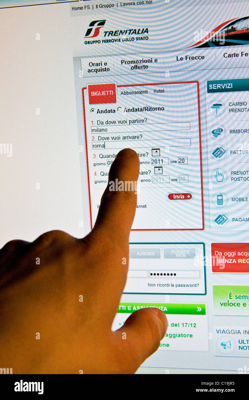 Trenitalia ticket hi-res stock photography and images - Alamy