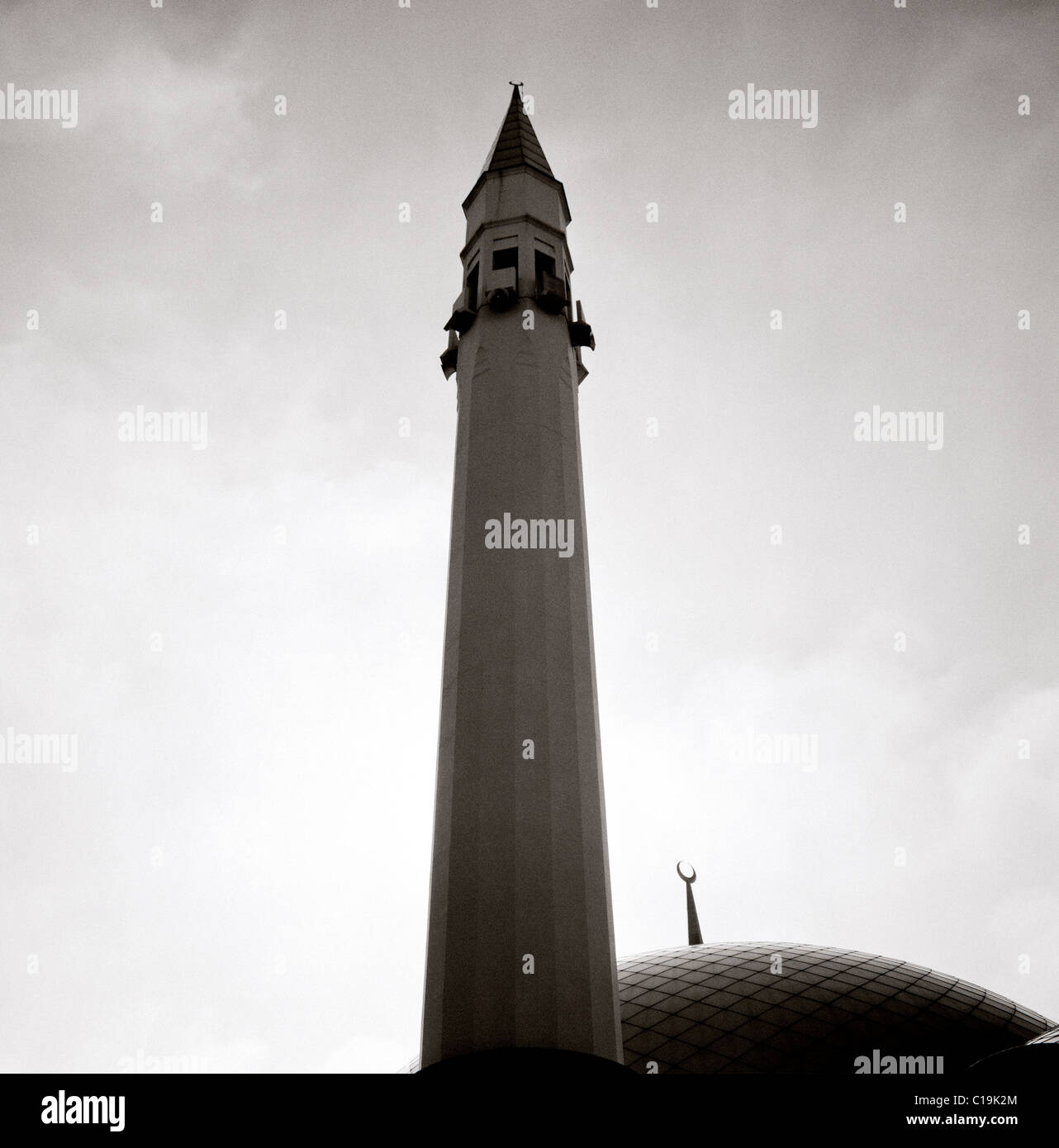 Modern architecture of Sakirin Mosque in Uskudar in Istanbul in Turkey ...