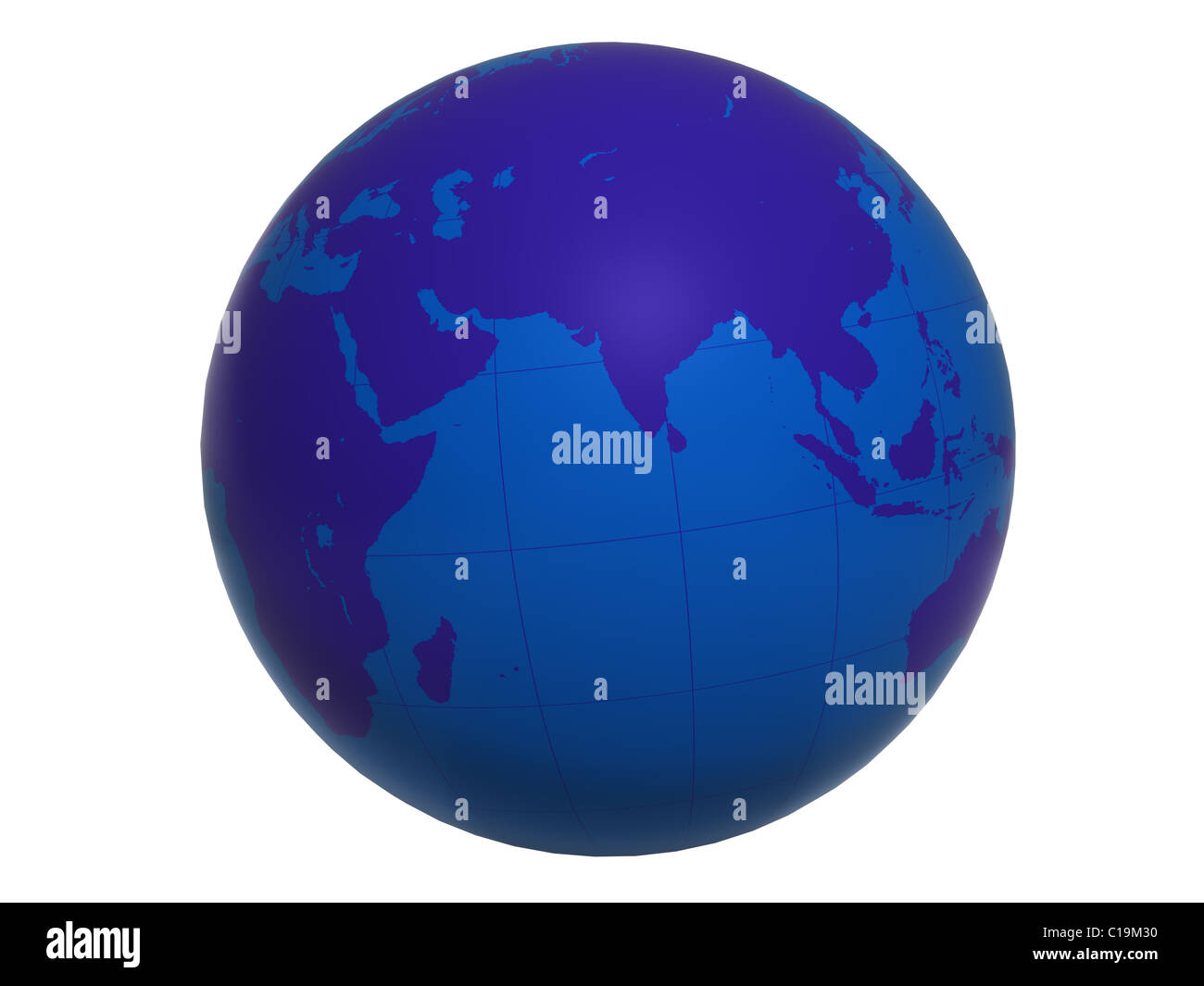 3d rendering of world globe Stock Photo - Alamy