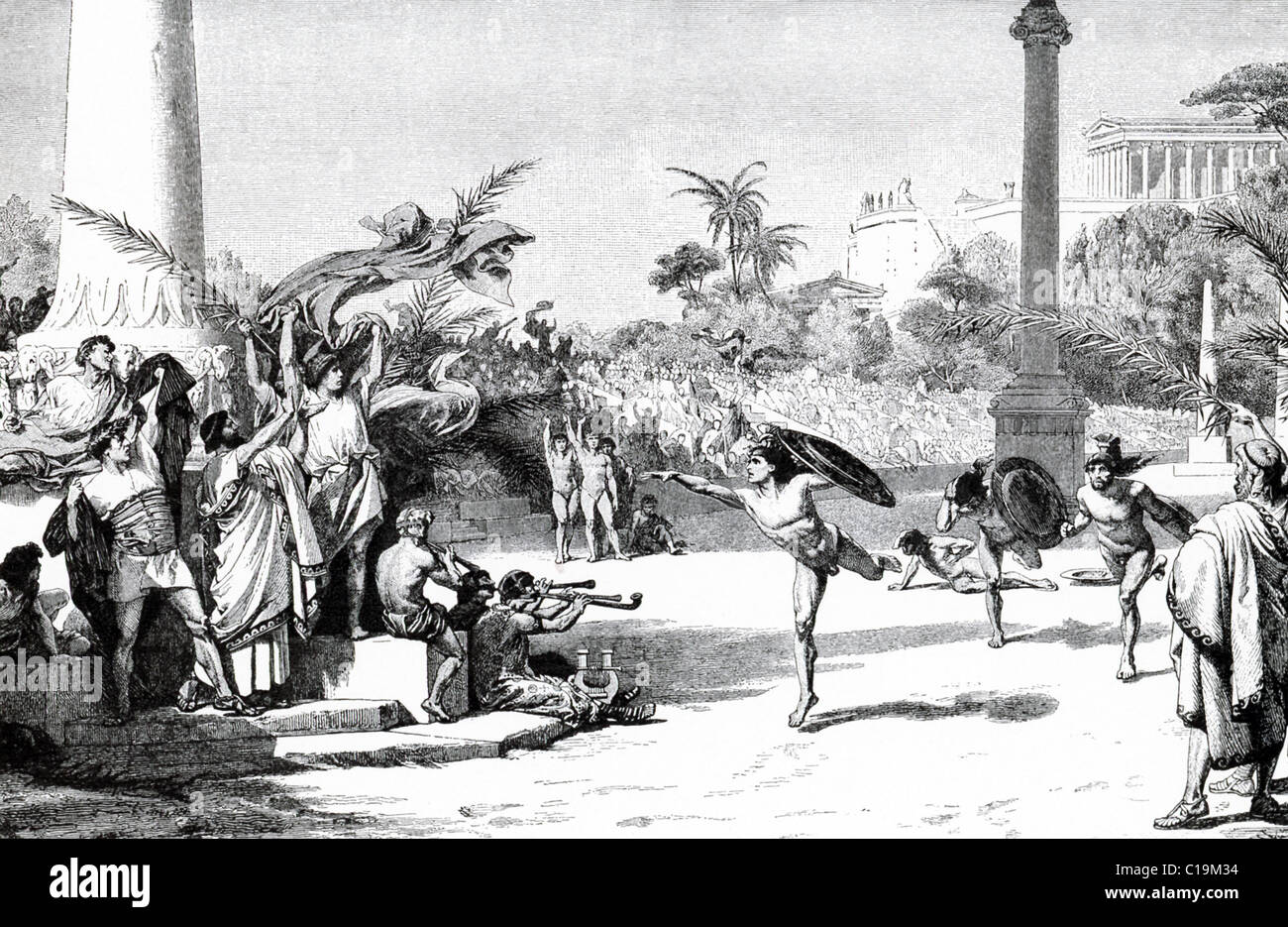 First Olympic Games 776 Bc