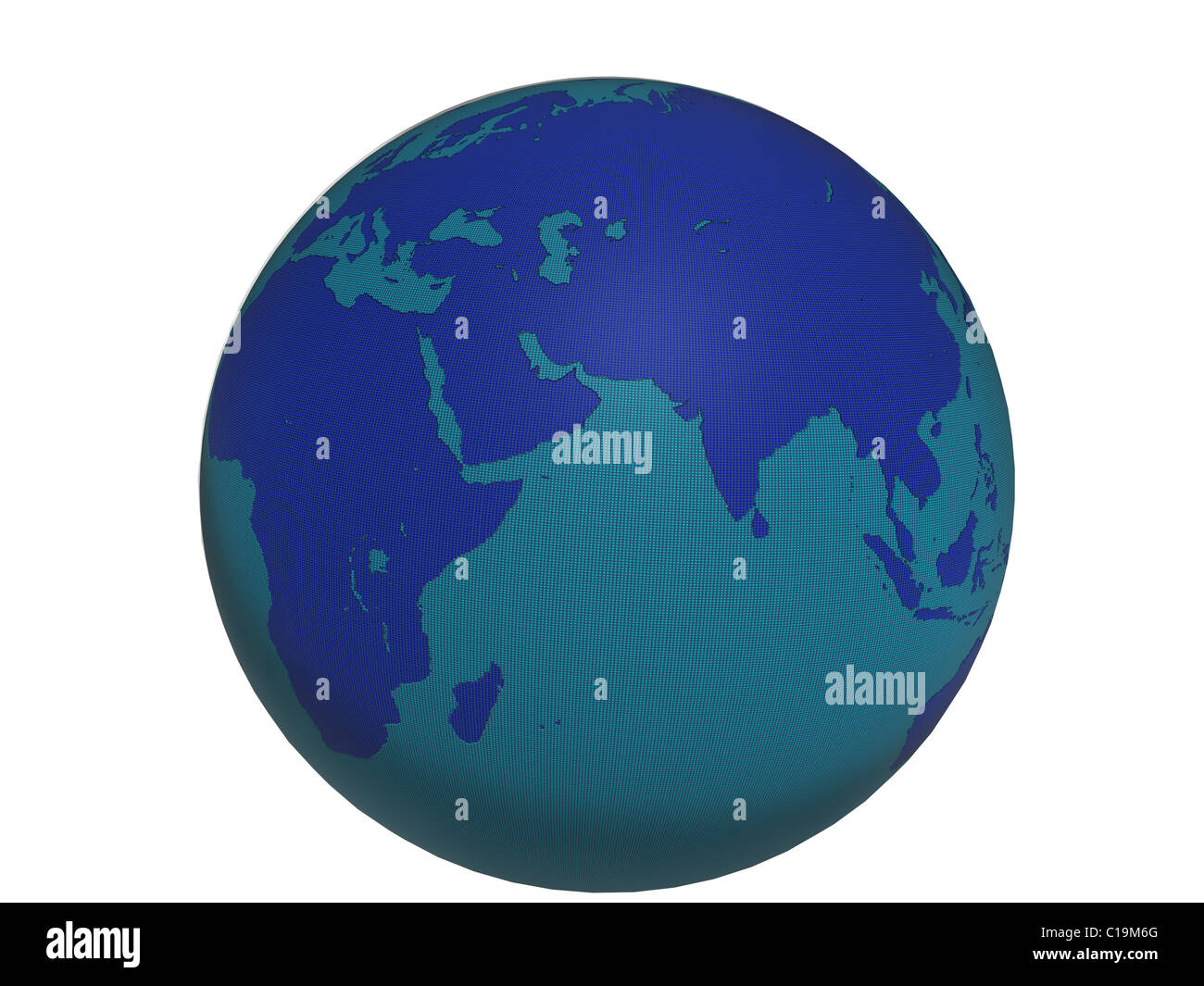 3d rendering of world globe Stock Photo - Alamy