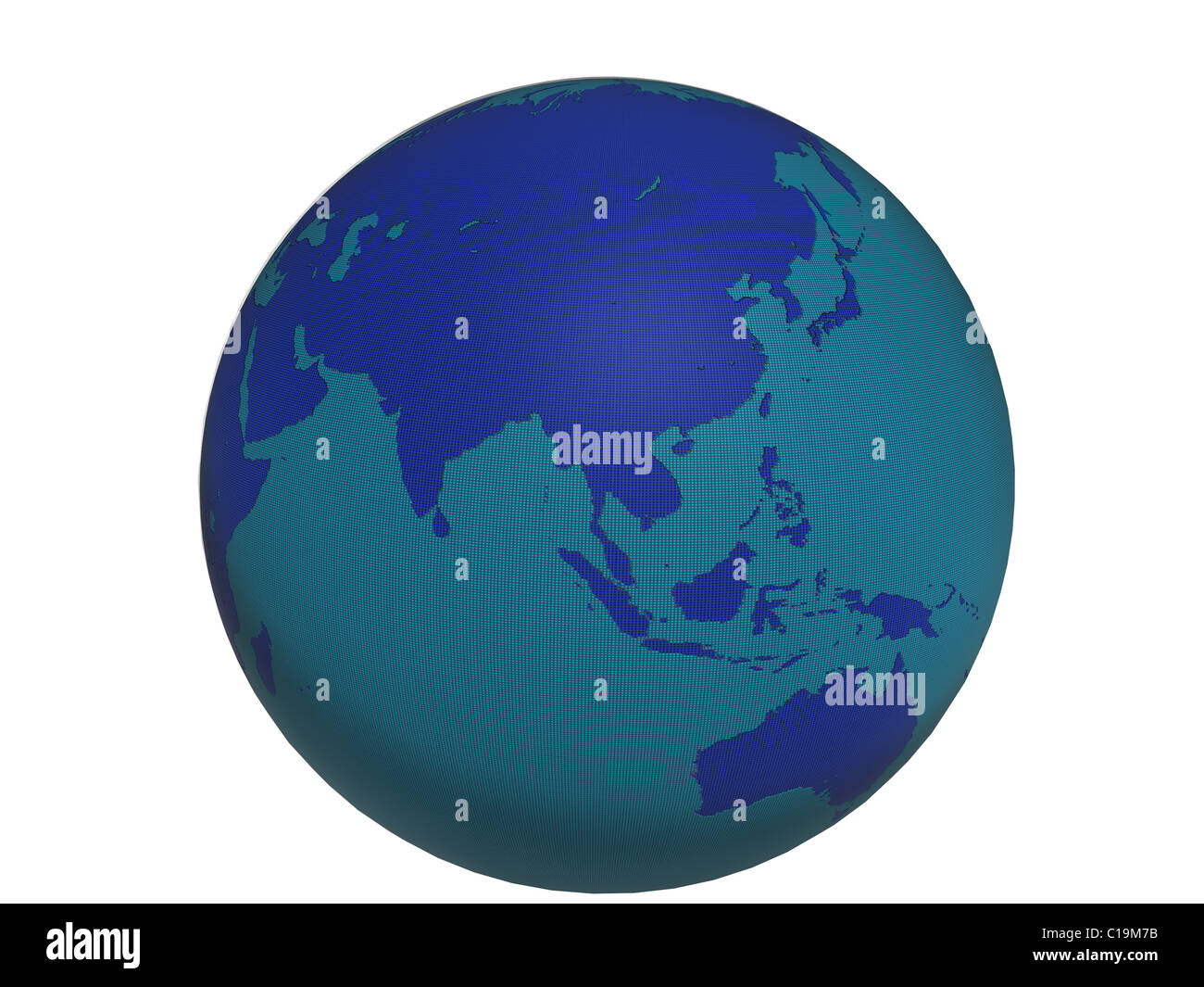 3d rendering of world globe Stock Photo - Alamy