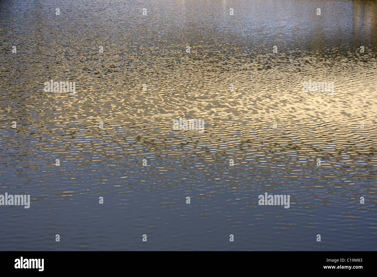 Reflections in ripples in Water in Bristol harbour Stock Photo - Alamy