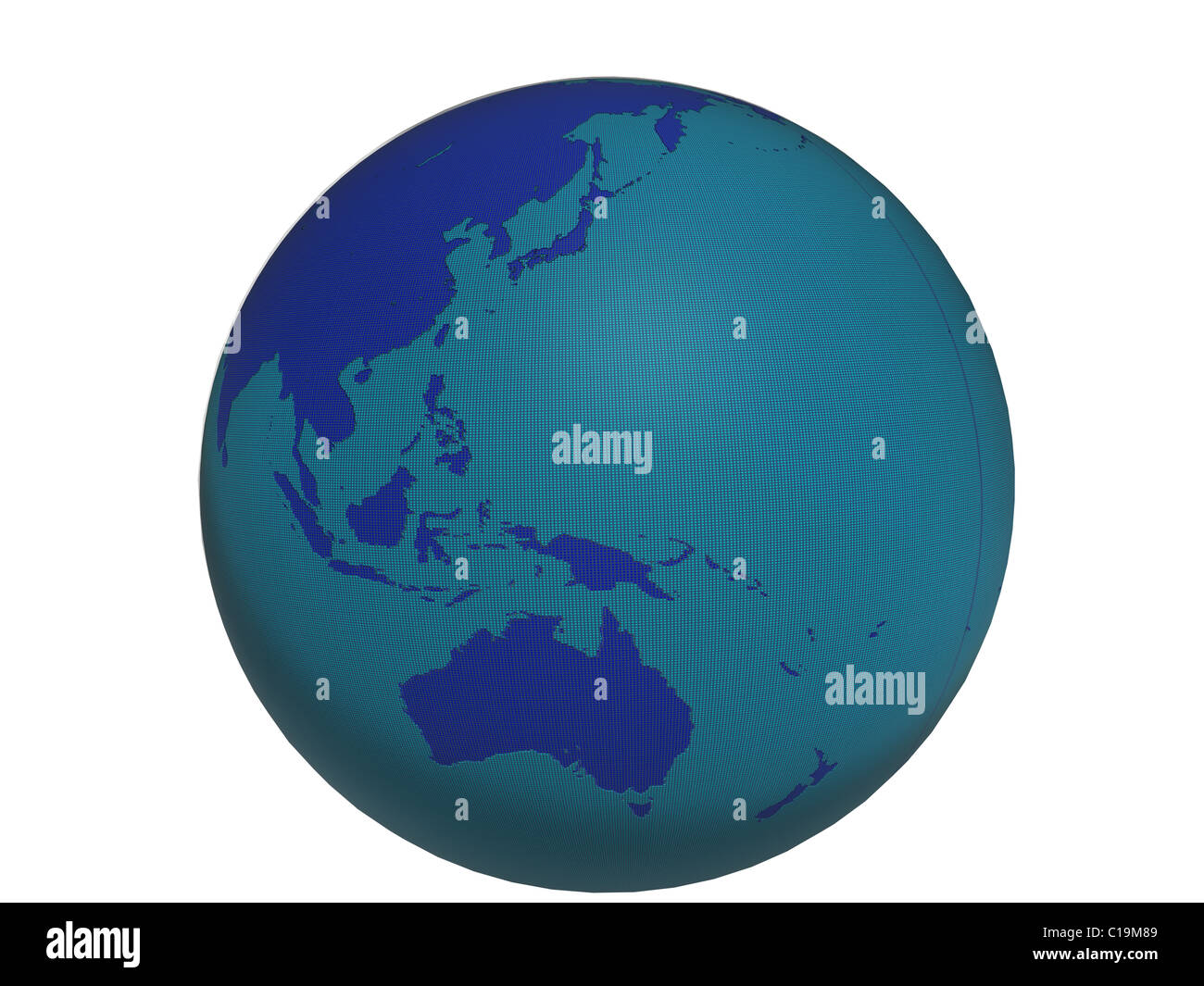 3d rendering of world globe Stock Photo - Alamy