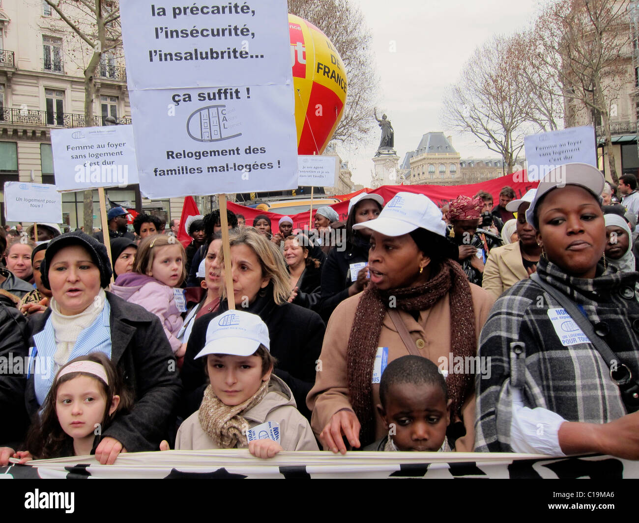 Paris, France, Diverse Crowds, French People, NGO, Multiracial Families ...