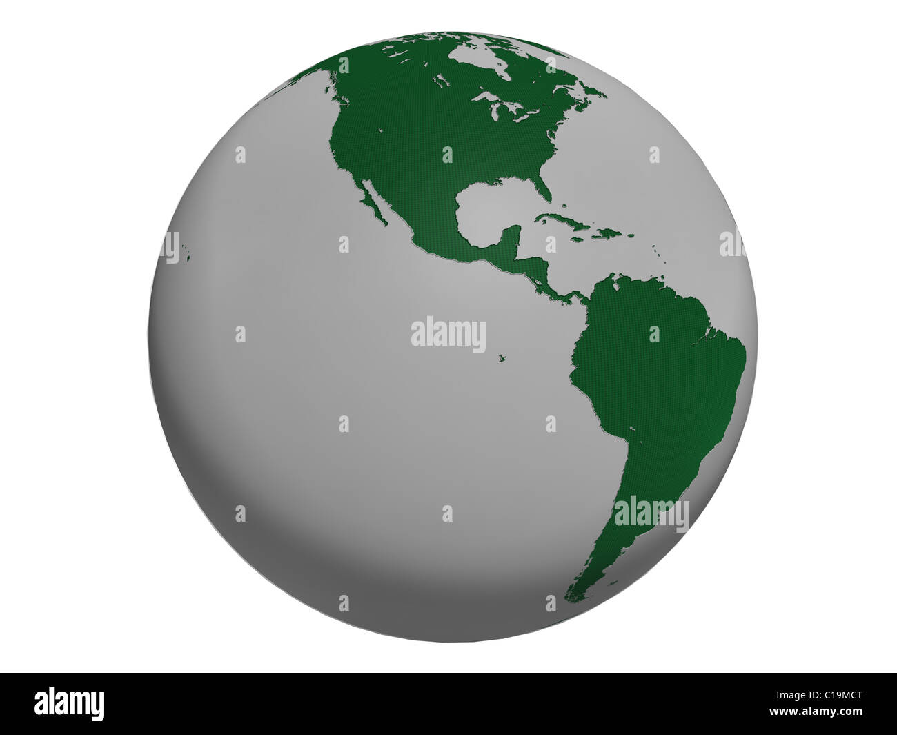 3d rendering of world globe Stock Photo - Alamy