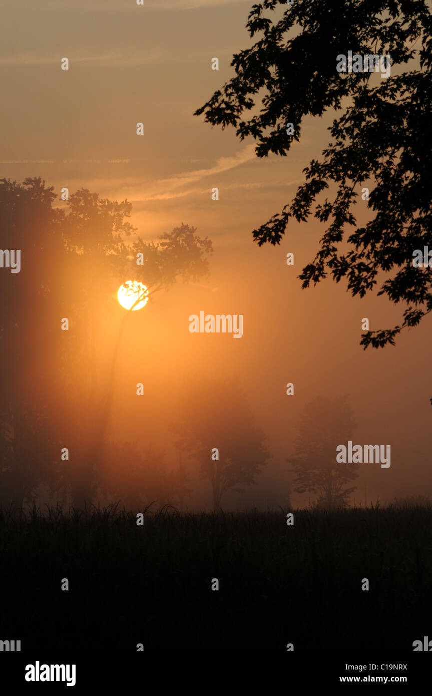 Indiana sunrise hi-res stock photography and images - Alamy