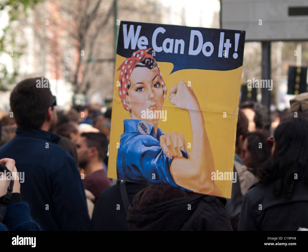 Crowd posters hi-res stock photography and images - Alamy