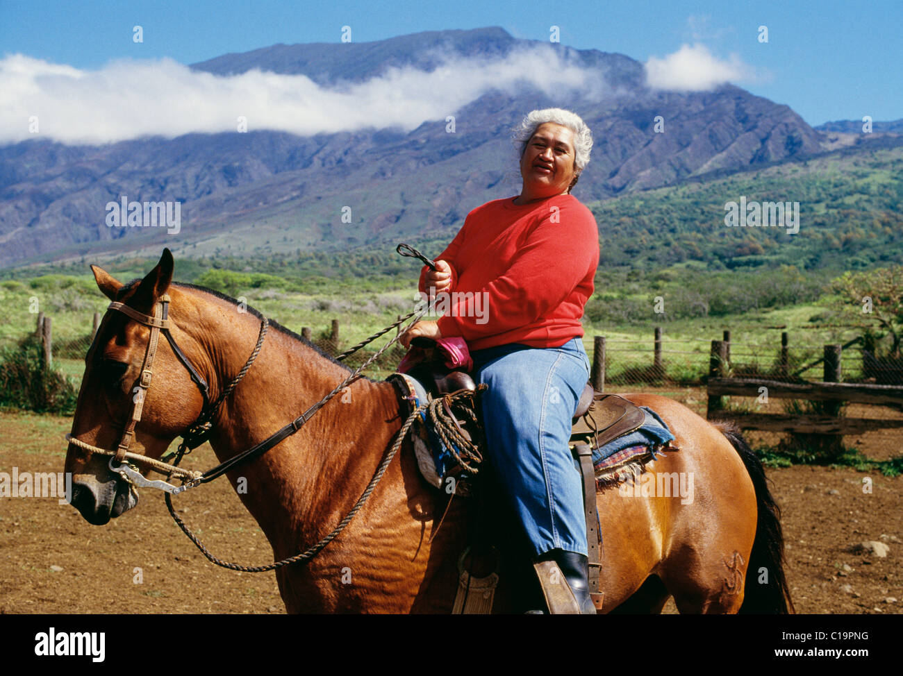 Kaupo ranch, Maui, Hawaii Stock Photo - Alamy