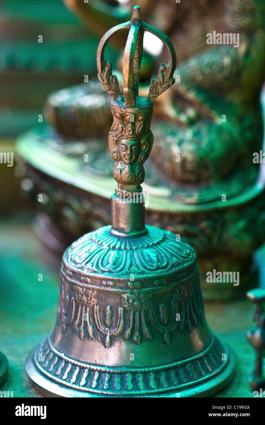 Tibetan prayer bell called drilbu hi-res stock photography and images ...