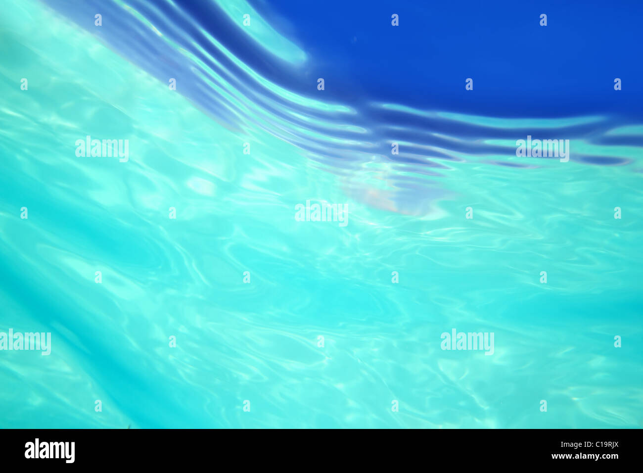 beautiful abstract water shapes from sea underwater Stock Photo - Alamy