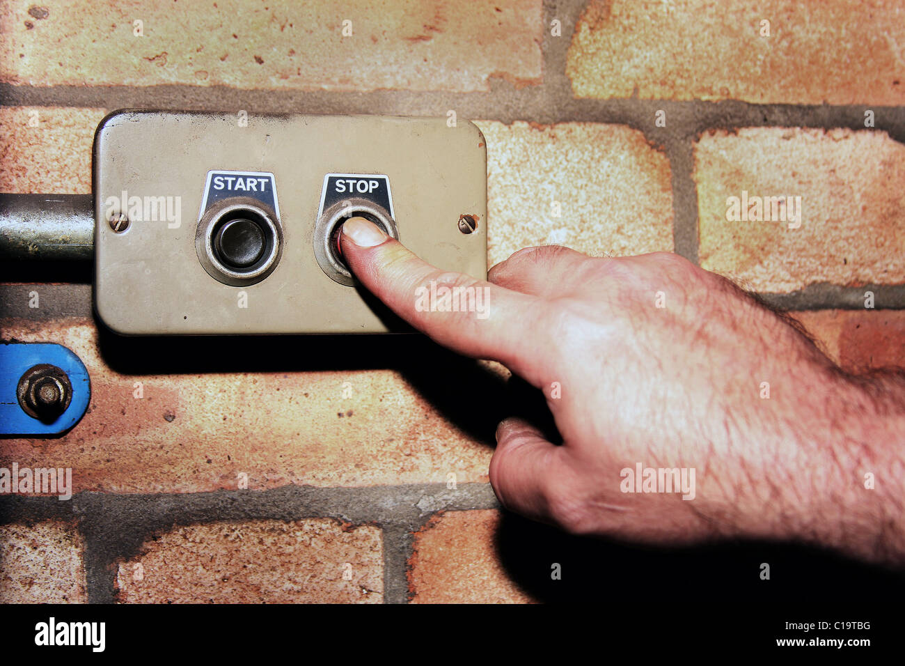 Stop button hi-res stock photography and images - Alamy