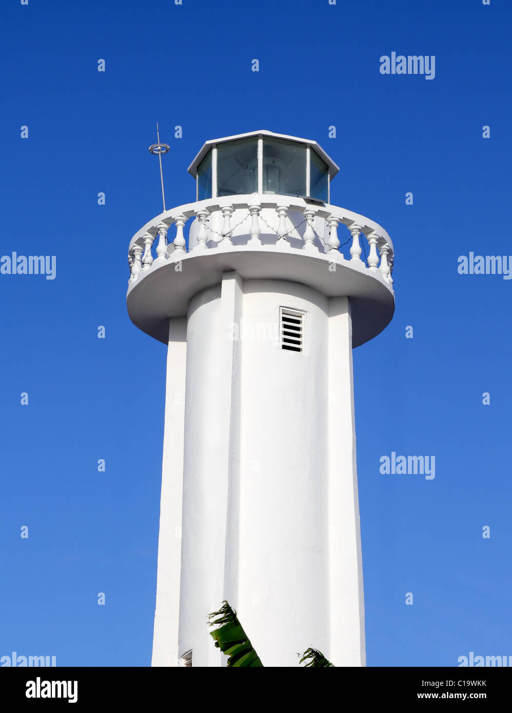 Puerto morelos new lighthouse Mayan Riviera Mexico Stock Photo - Alamy