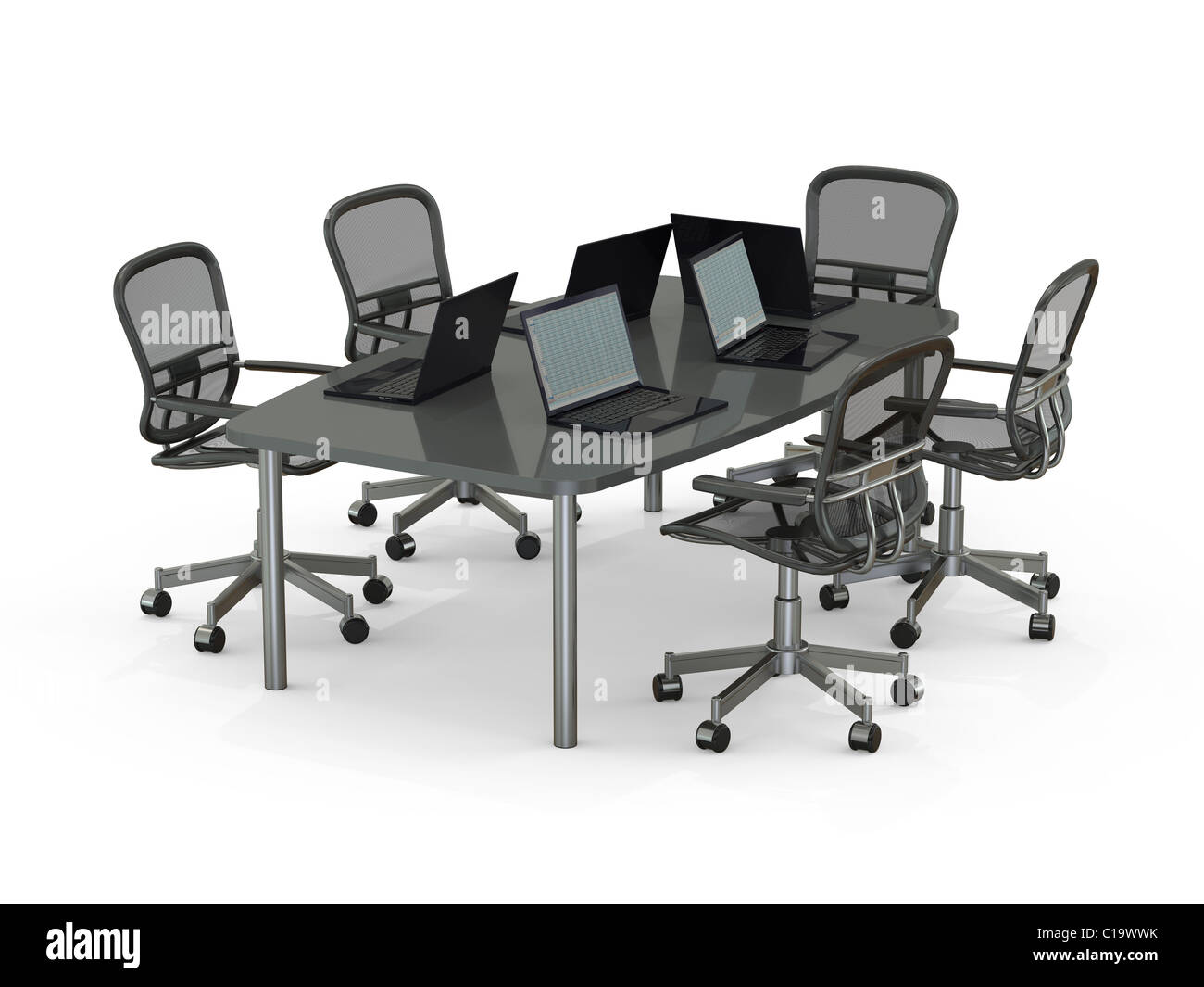 Sitting conference Cut Out Stock Images & Pictures - Alamy