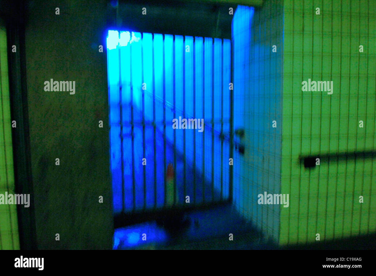 Dimly lit pedestrian subway hi-res stock photography and images - Alamy