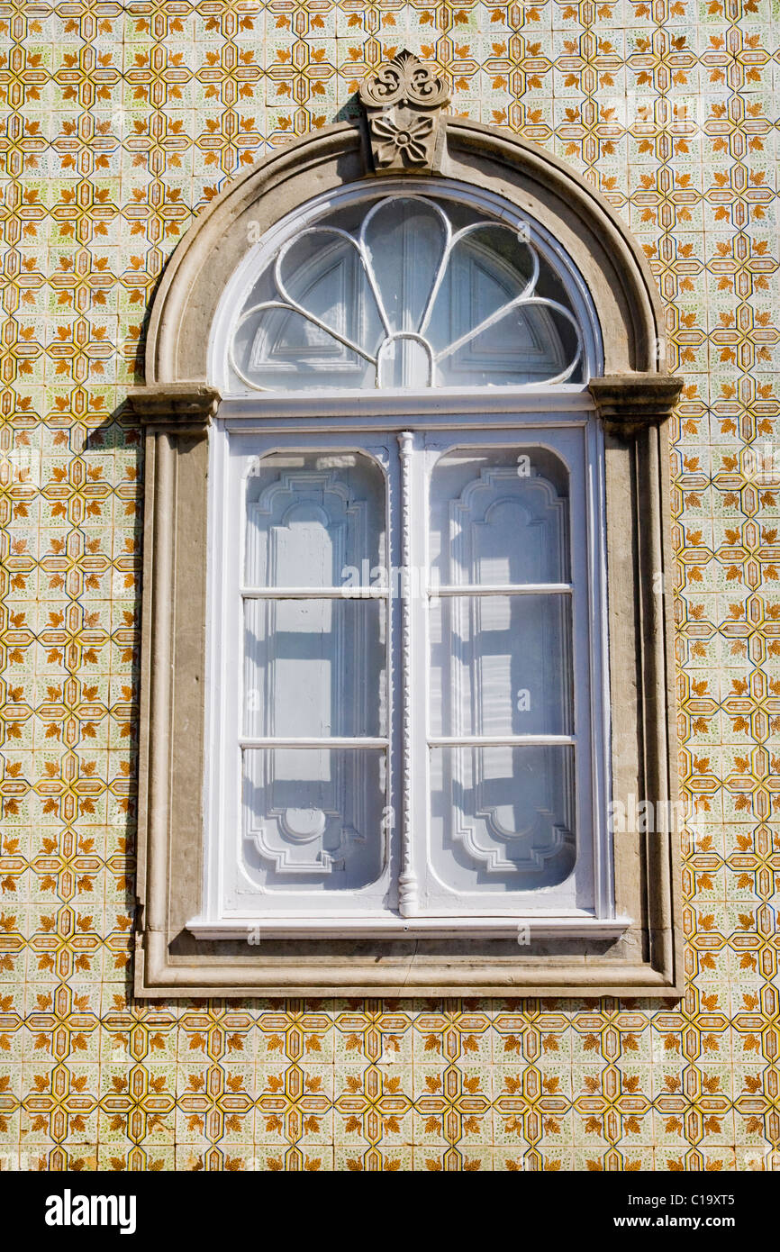 View of a typical window of portuguese houses, featuring the famous ...