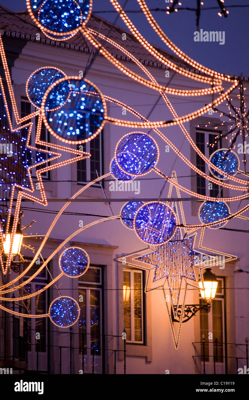 Portuguese christmas lights decoration hi-res stock photography and ...